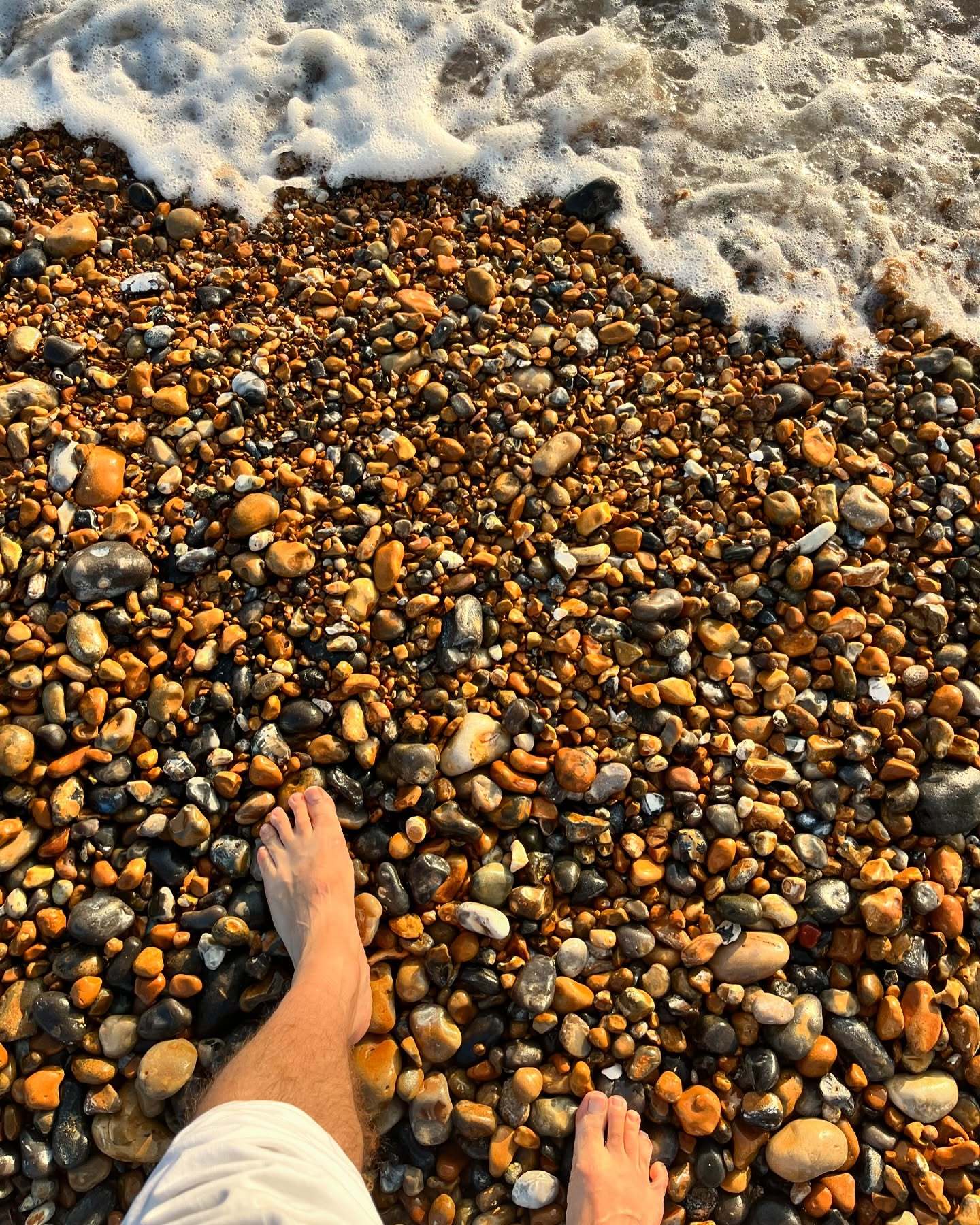 Nick Heyward's feet