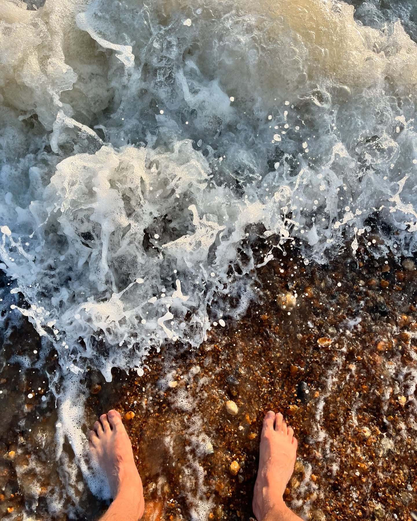 Nick Heyward's feet