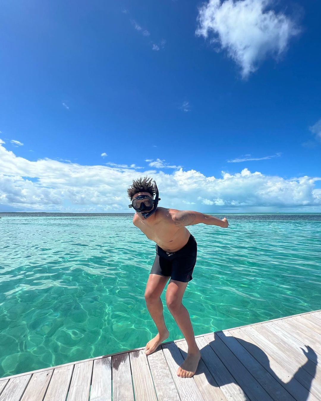 Nick McDonald's feet