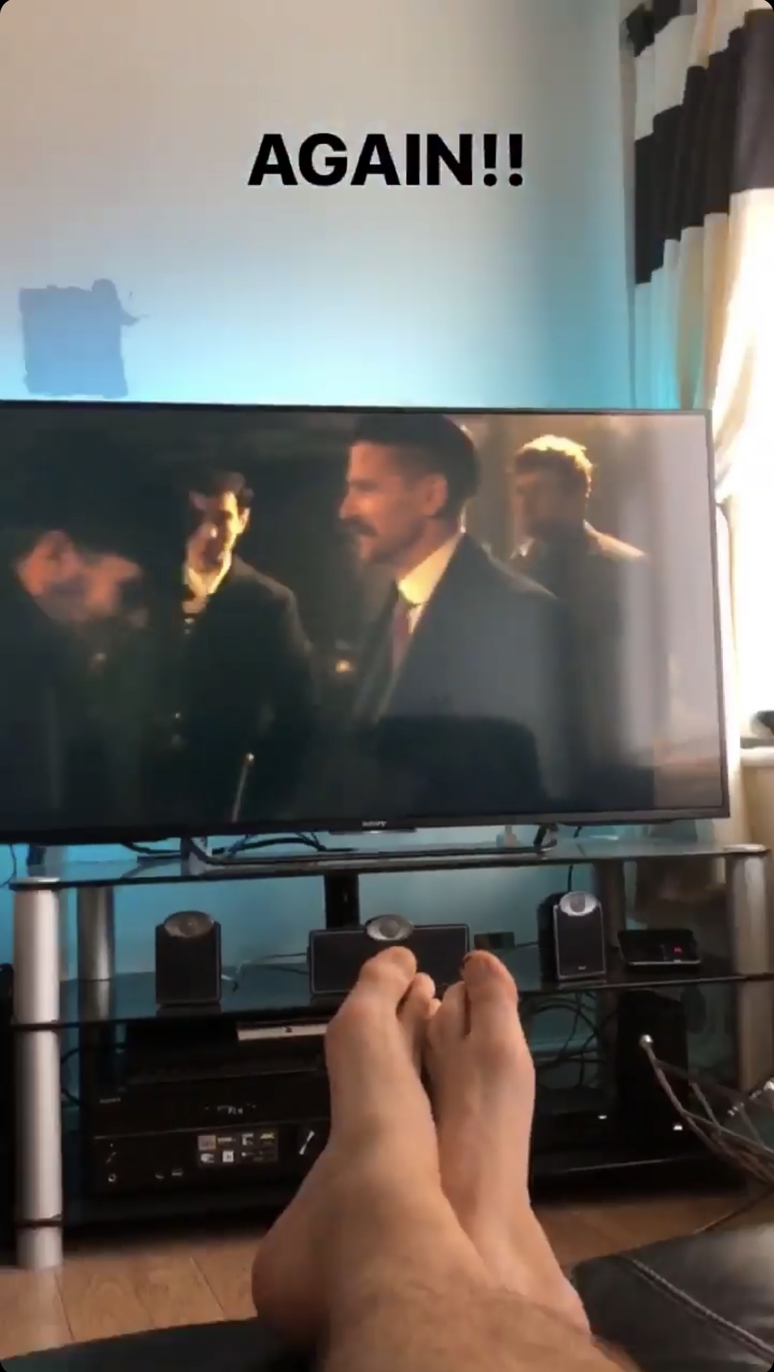 Nick Orchard's feet