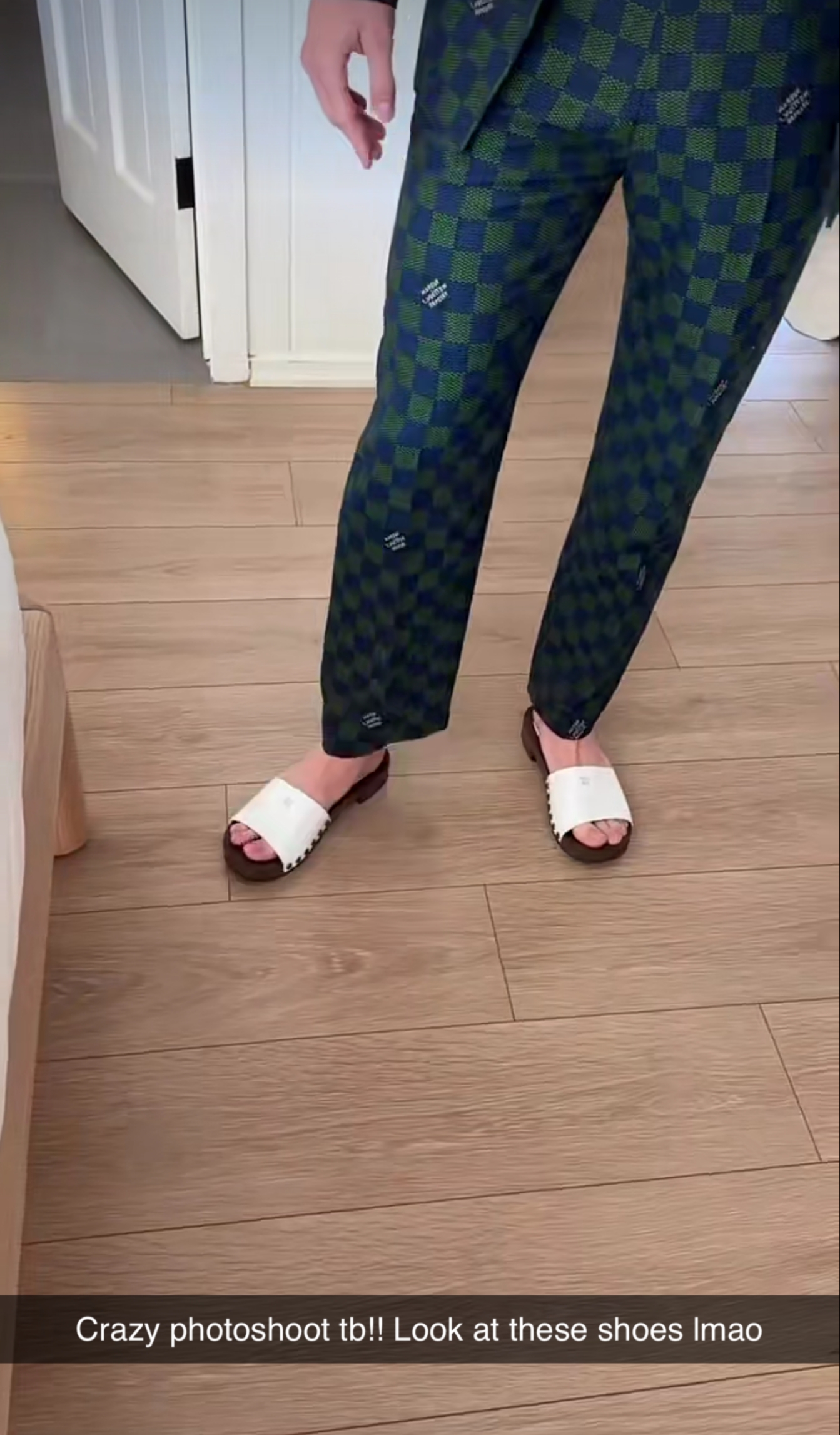 Oliver Muhl's feet