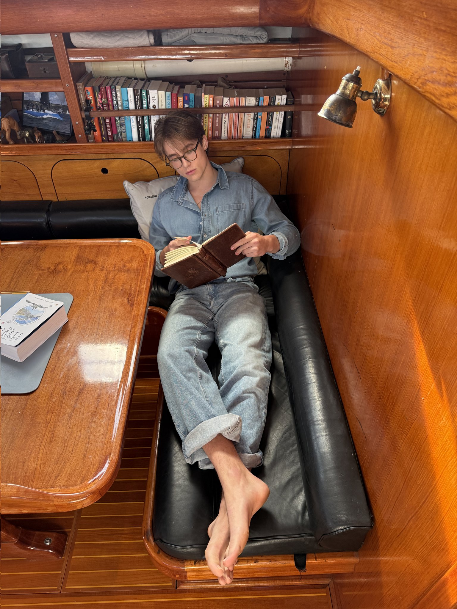 Oliver Muhl's feet