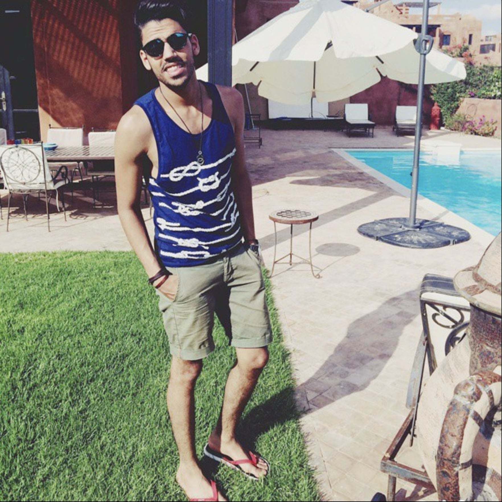 Omar Belmir's feet