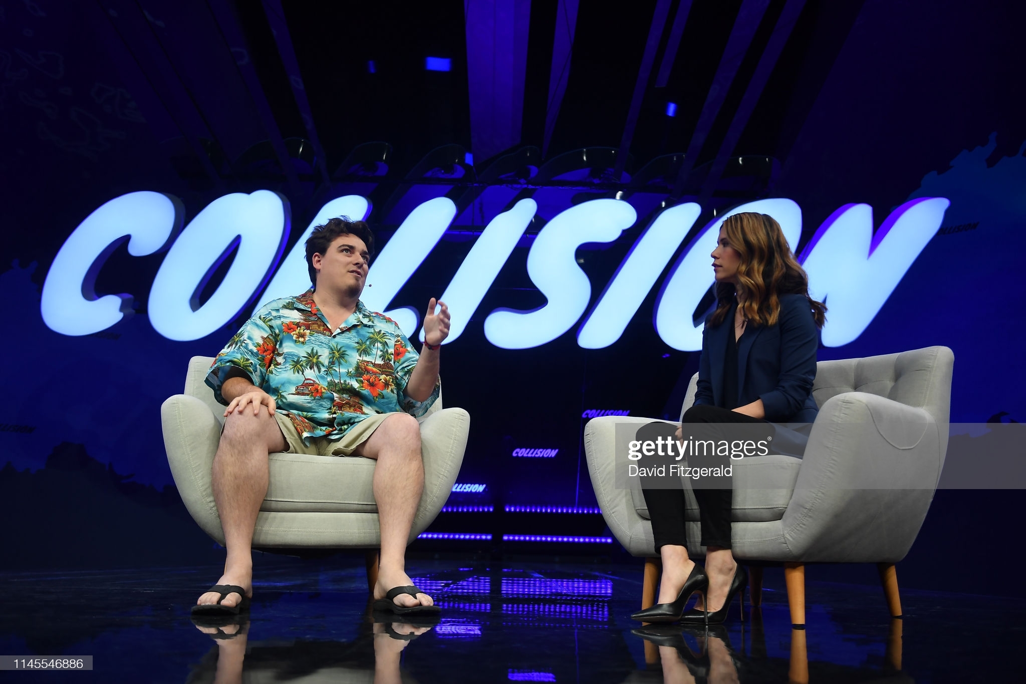 Palmer Luckey's feet