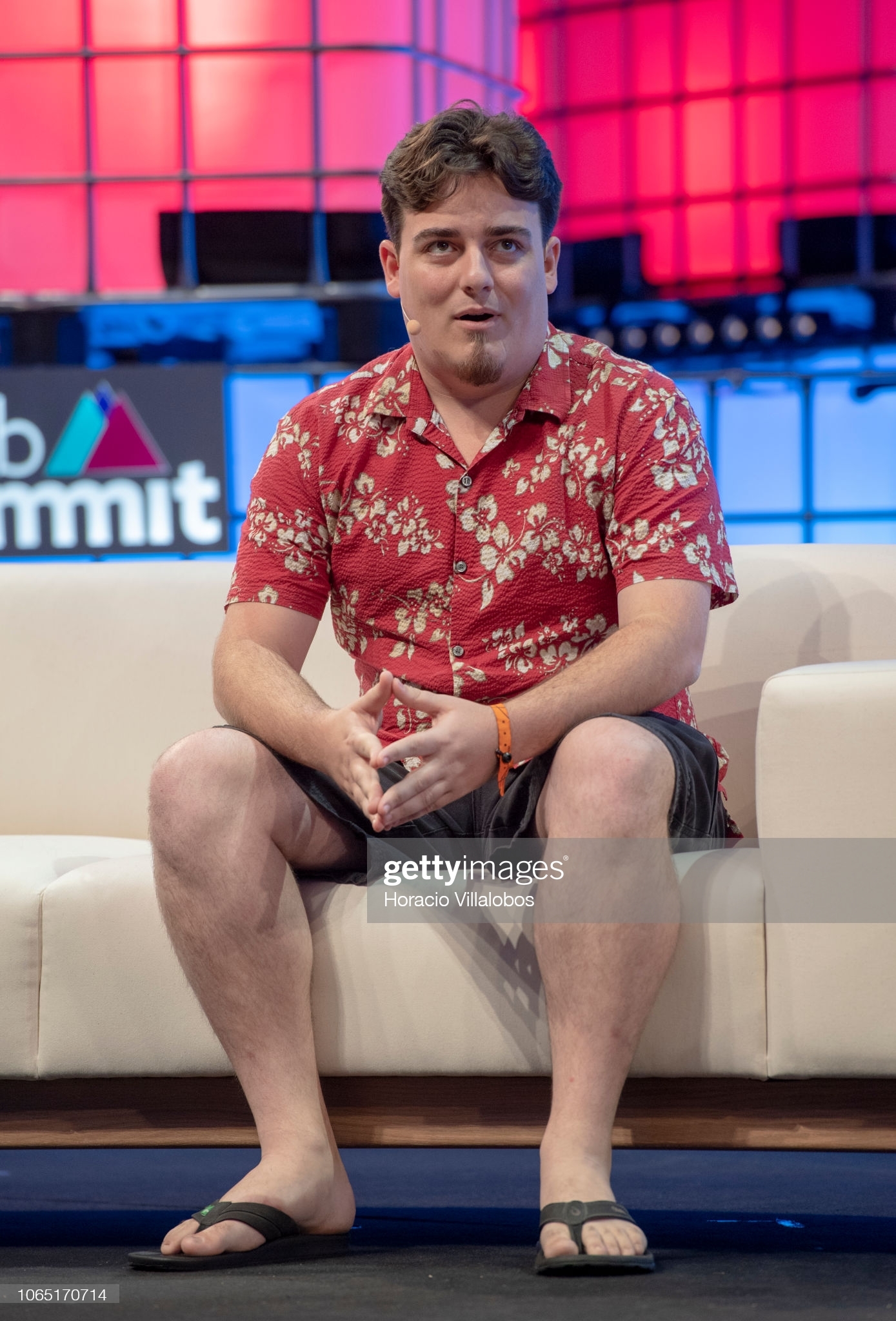 Palmer Luckey's feet