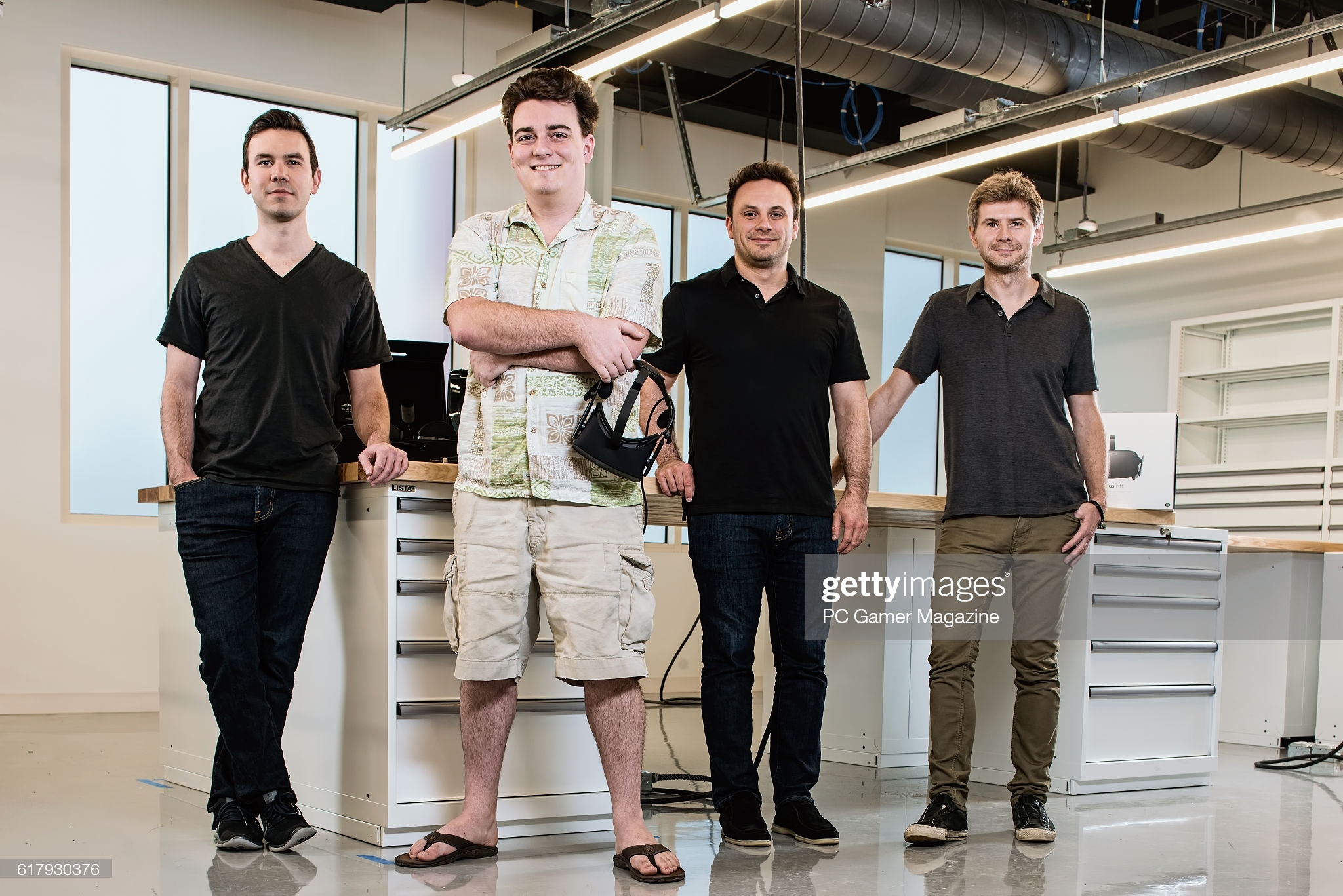 Palmer Luckey's feet