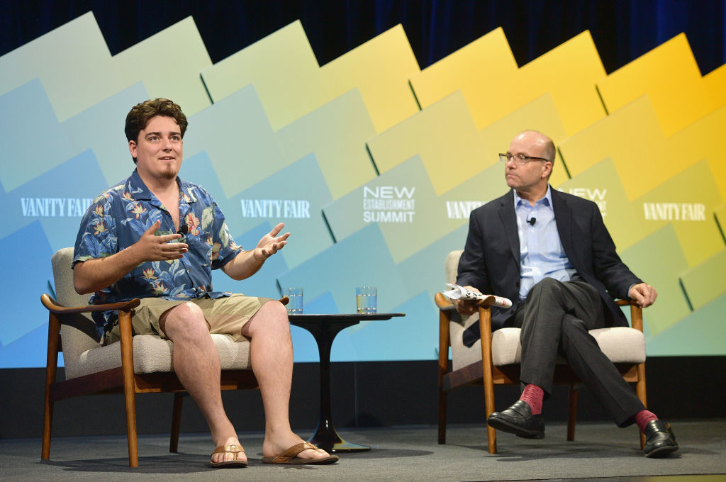 Palmer Luckey's feet