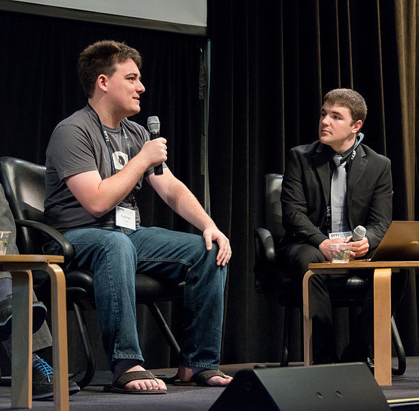 Palmer Luckey's feet