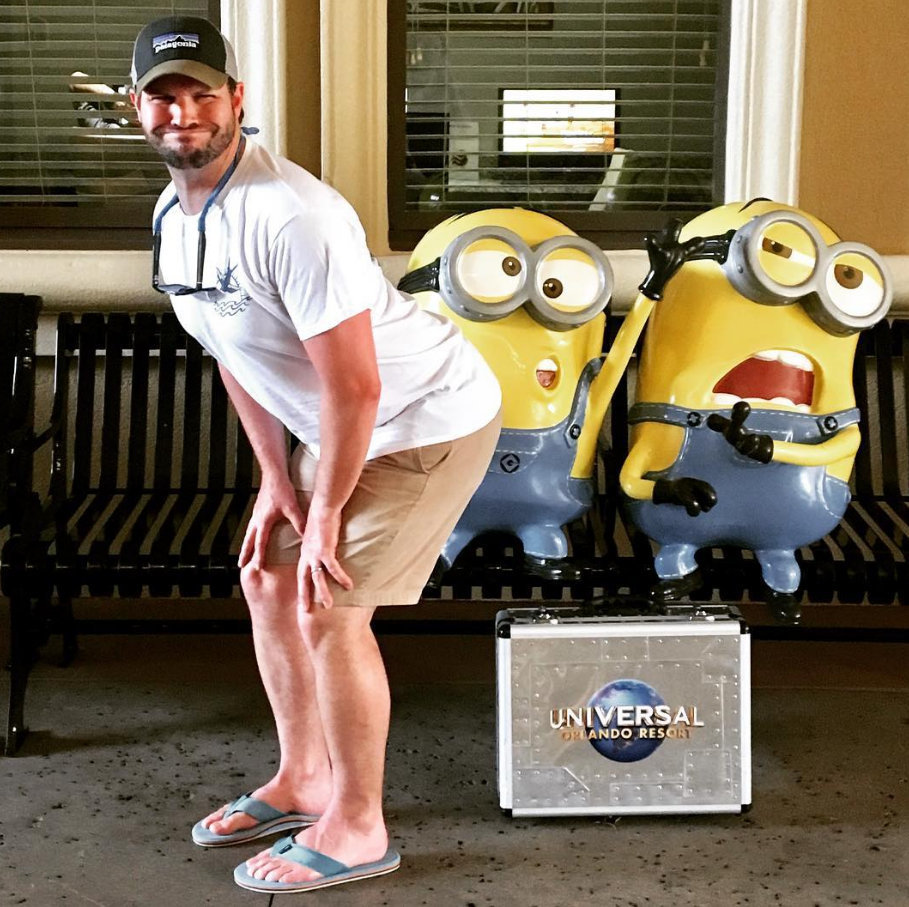 Patrick Fleming's feet