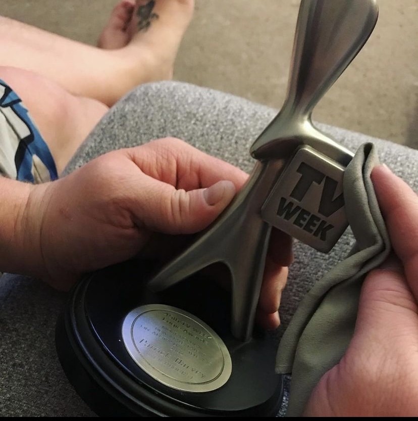 Patrick Harvey's feet