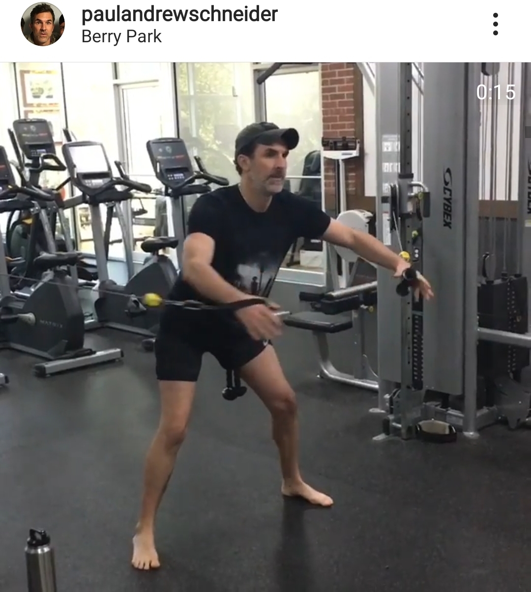 Paul Schneider's feet