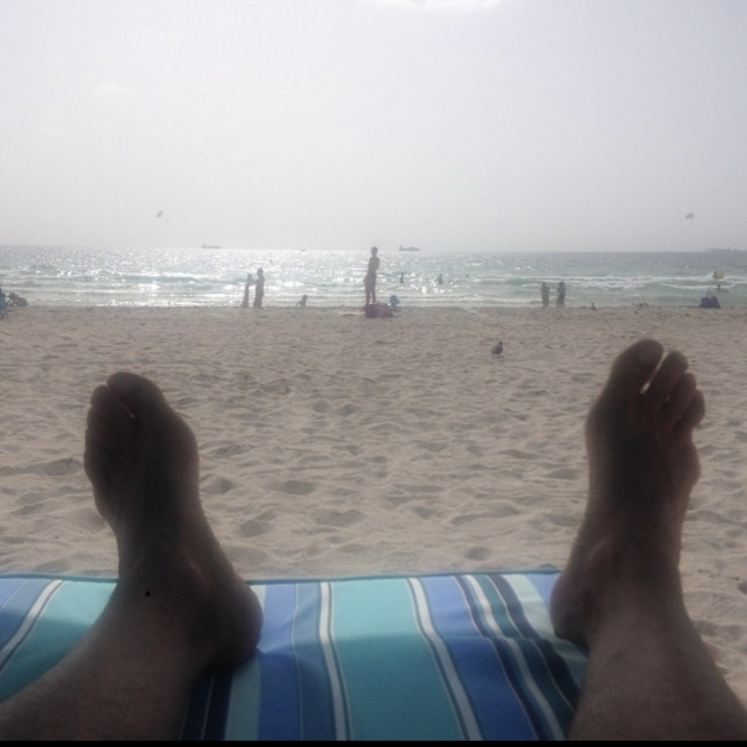 Pedro Ultreras's feet