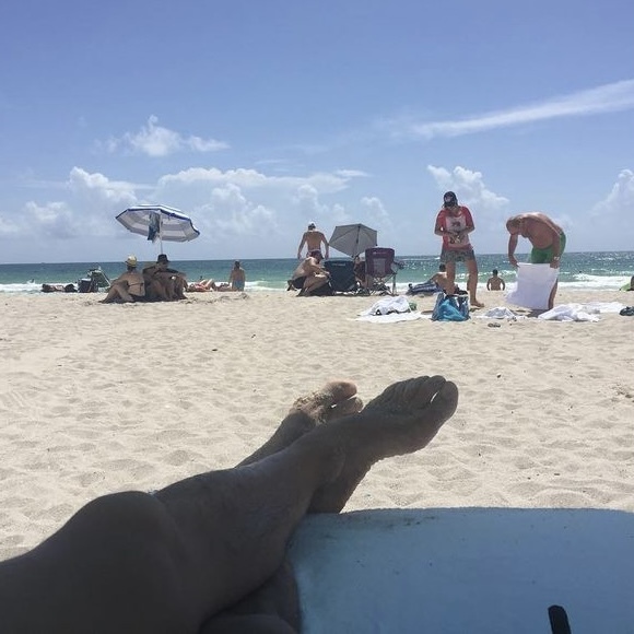 Pedro Ultreras's feet
