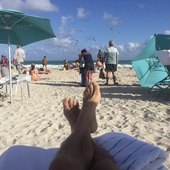 Pedro Ultreras's feet