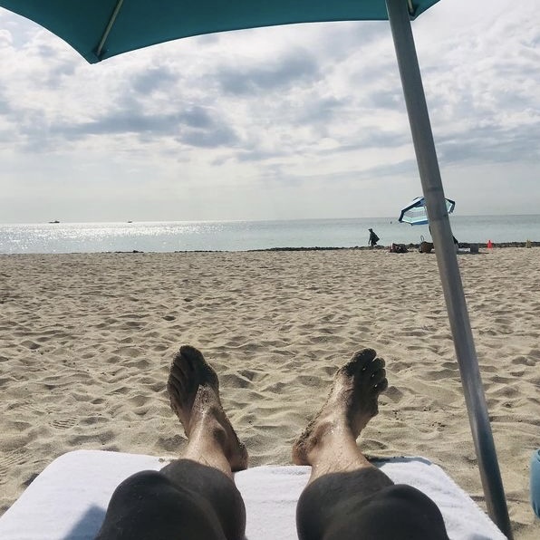 Pedro Ultreras's feet