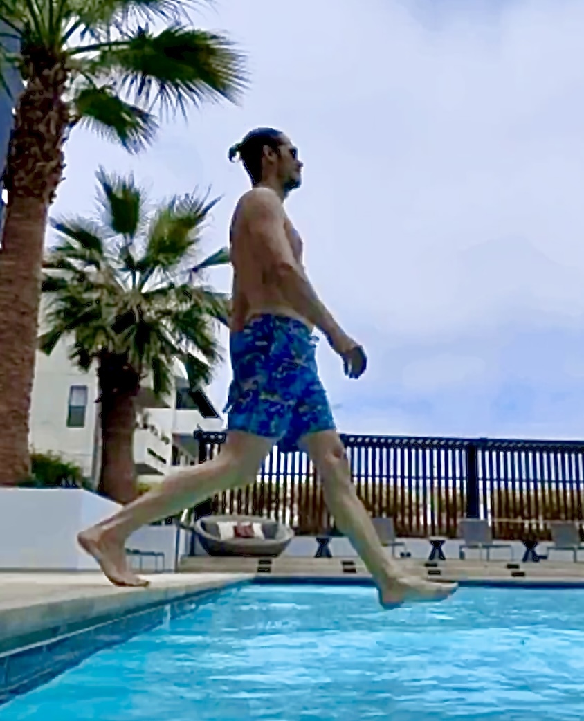 Peter Kitch's feet