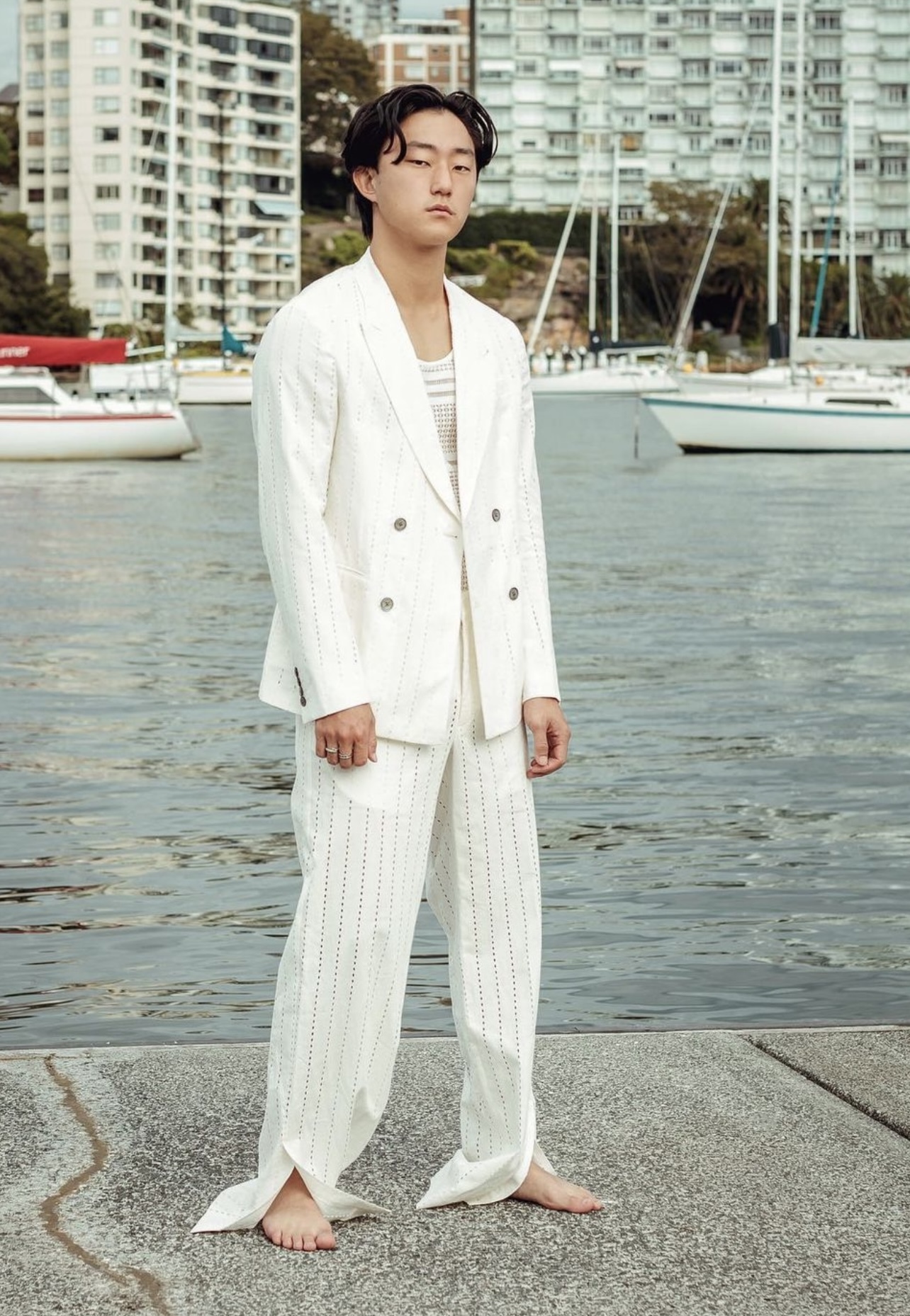 Peter Thurnwald's feet