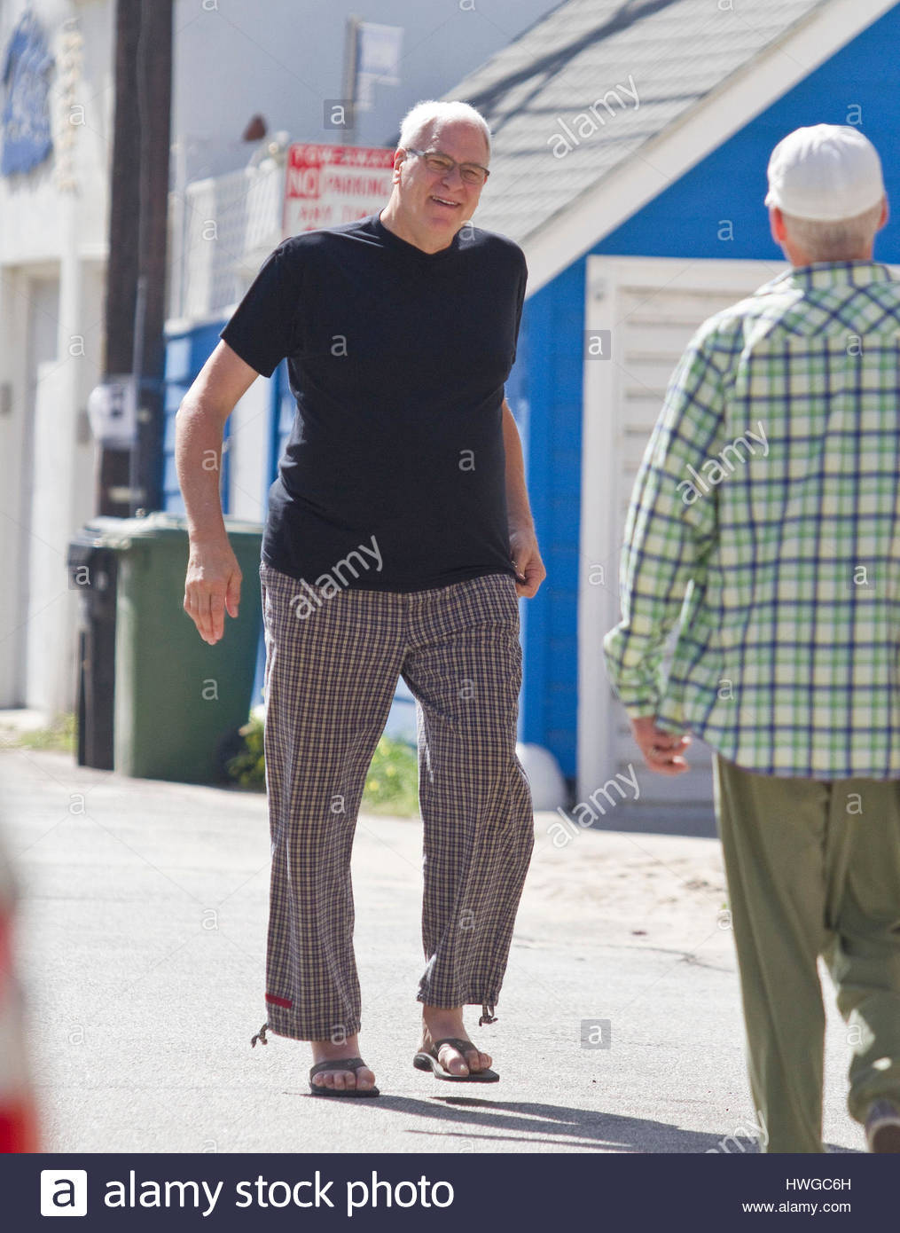 Phil Jackson's feet
