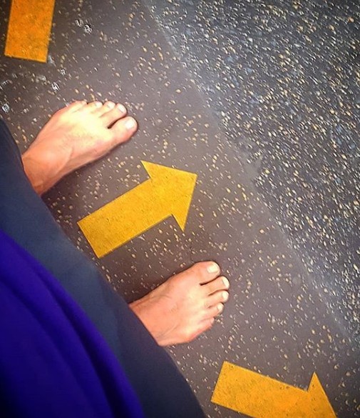 Phillip Shinn's feet