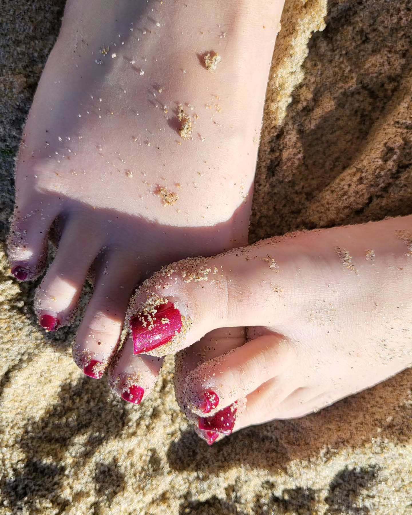Phoebe Blue's feet