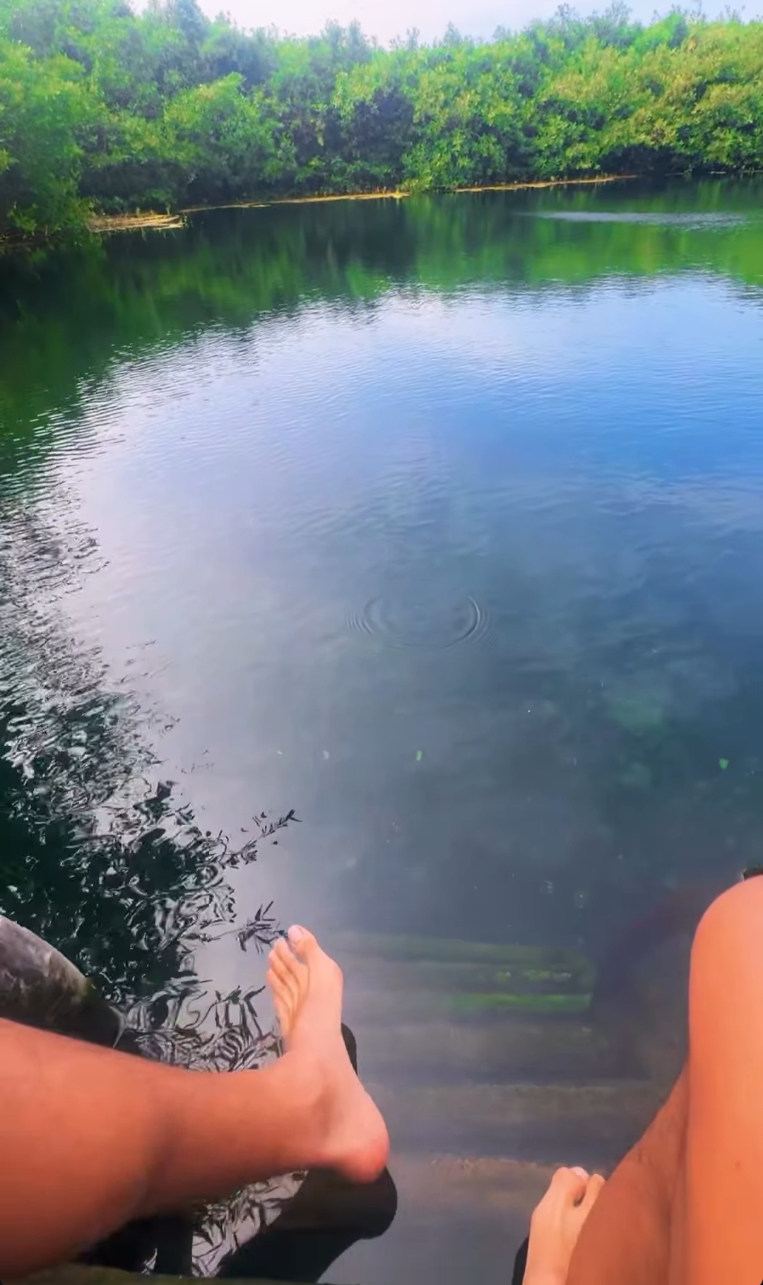 Pierre Louis's feet