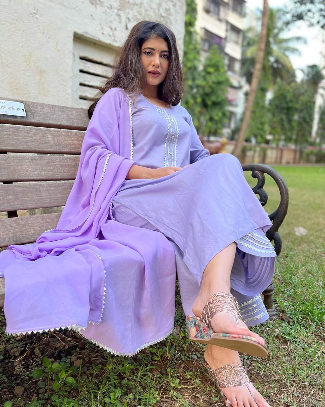 Poonam Rajput's feet