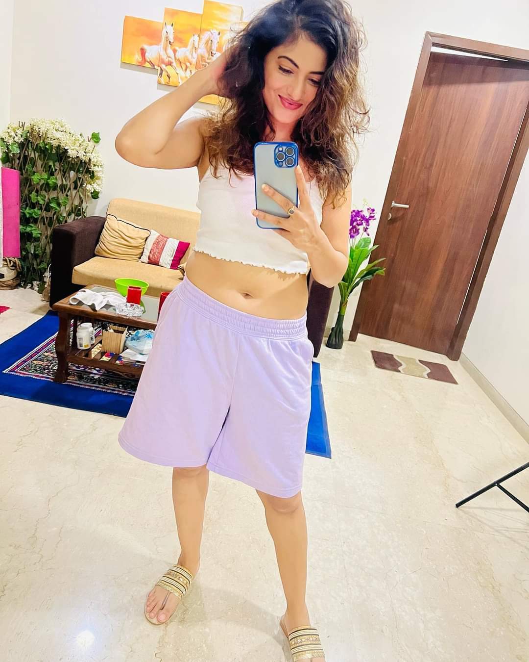 Poonam Rajput's feet