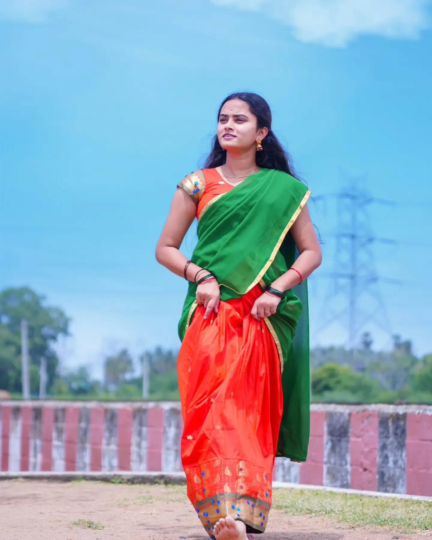 Priya Ganesh's feet