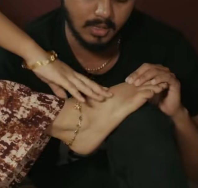 Priya Ganesh's feet