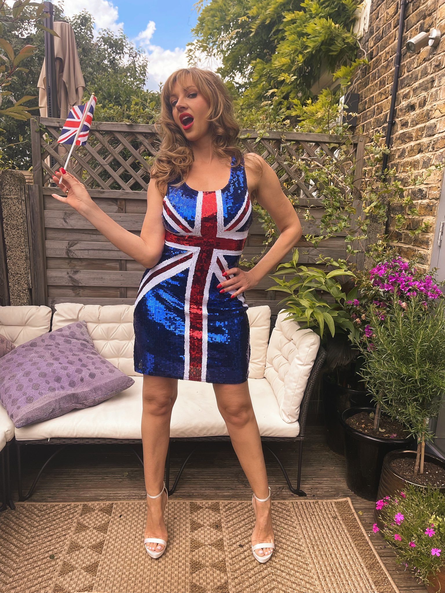 Rachel Garley's feet