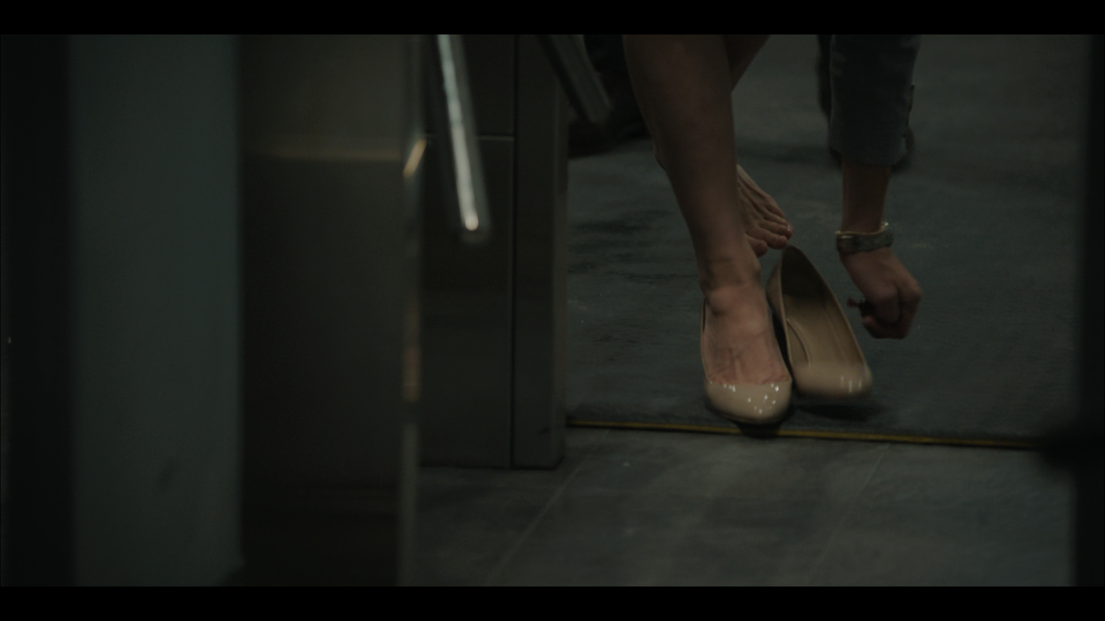 Rebecca Ferguson's feet