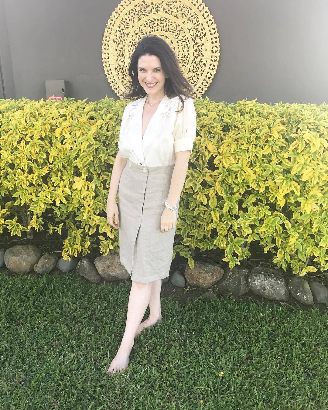 Rebecca Serle's feet