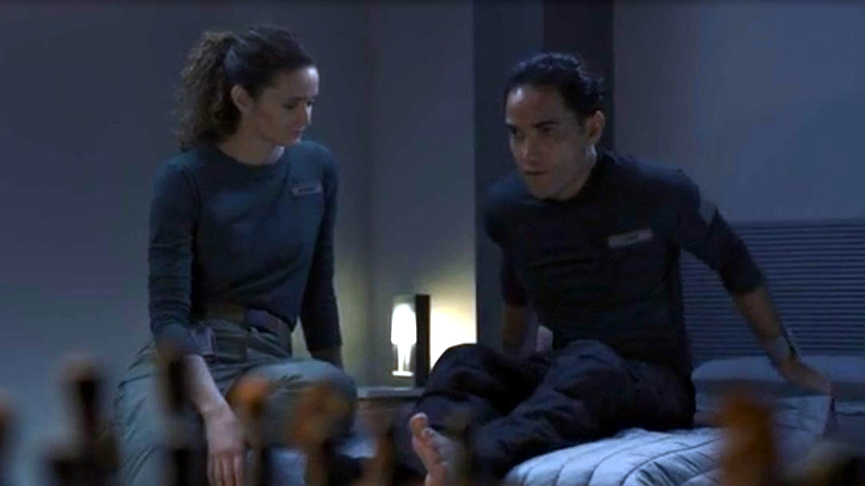 Reece Ritchie's feet