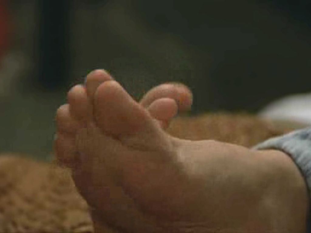 Renato Pozzetto's feet