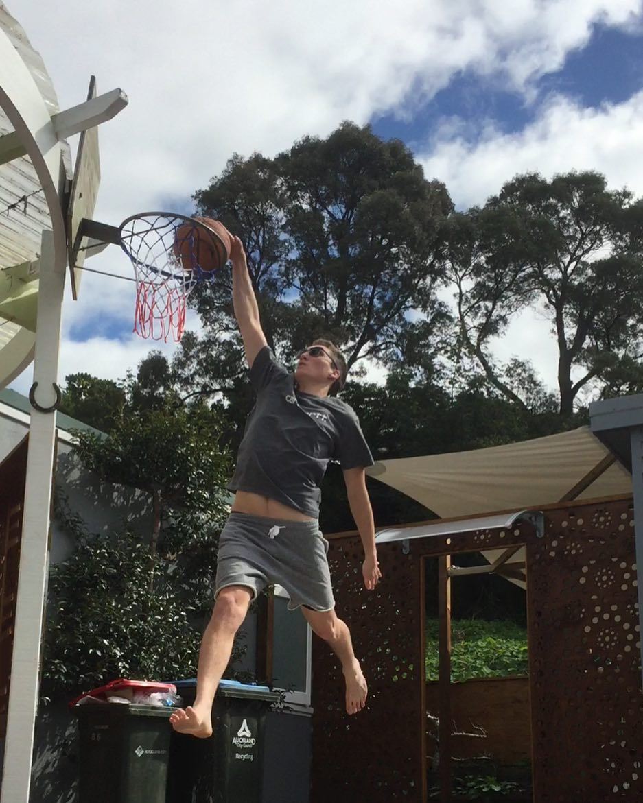 Reuben Milner's feet