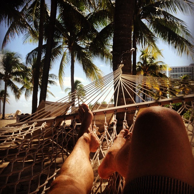 Rick Leventhal's feet