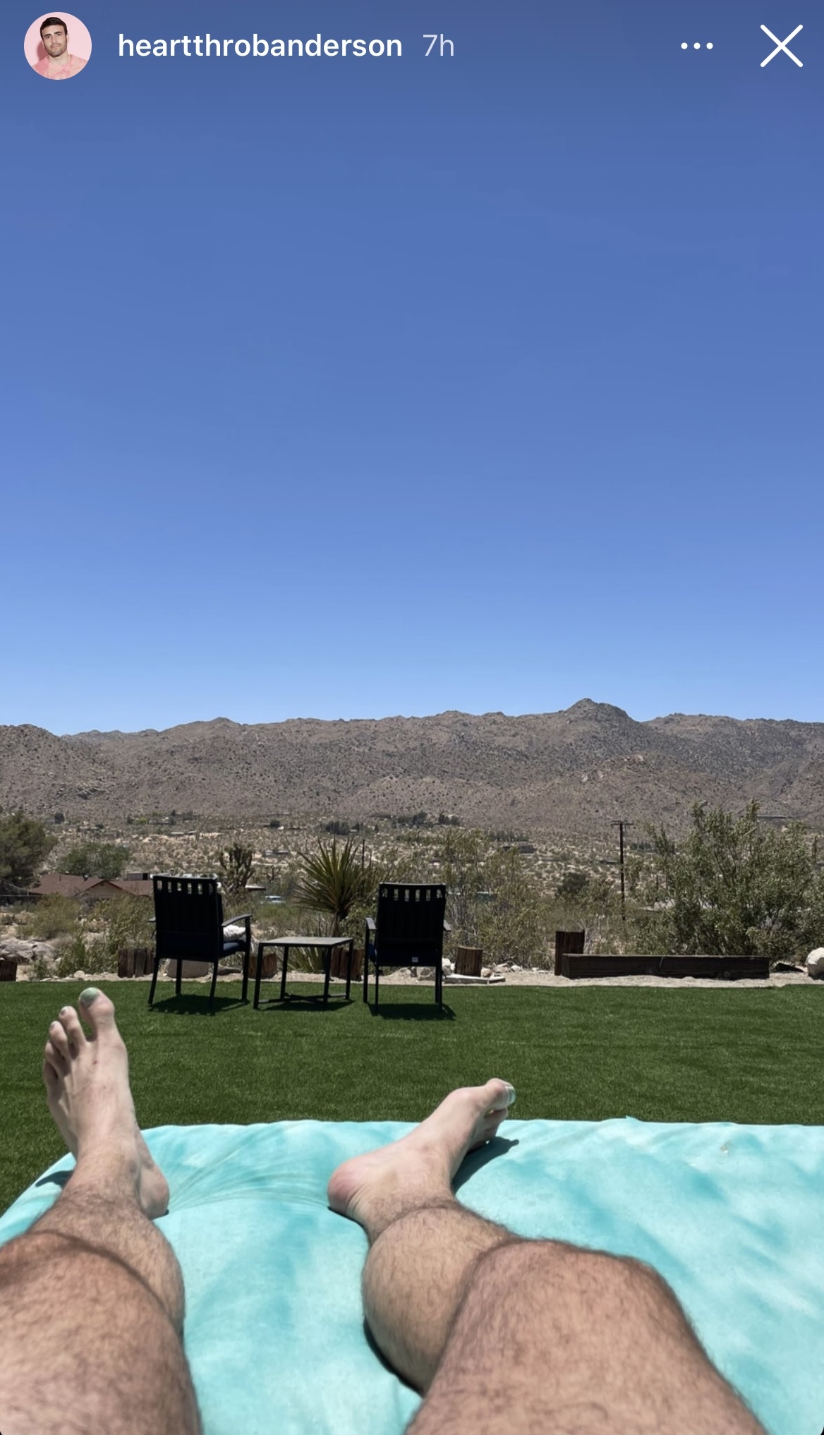Rob Andersons Feet