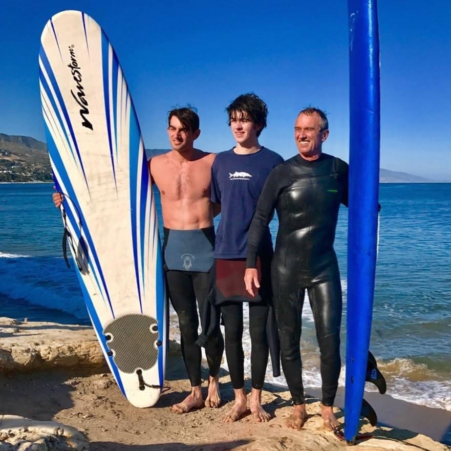 Robert F. Kennedy Jr.'s feet