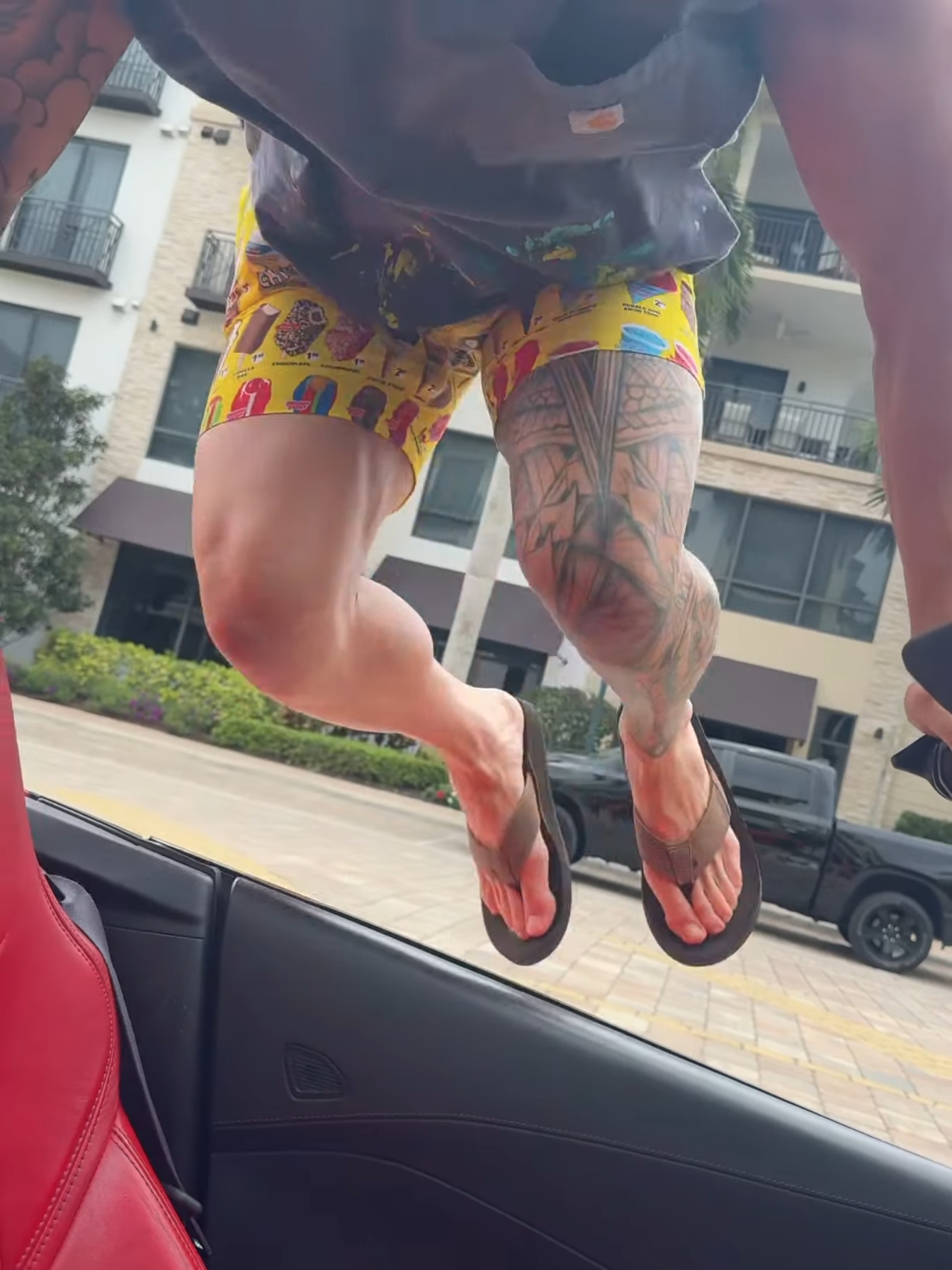 Roman Macek's feet