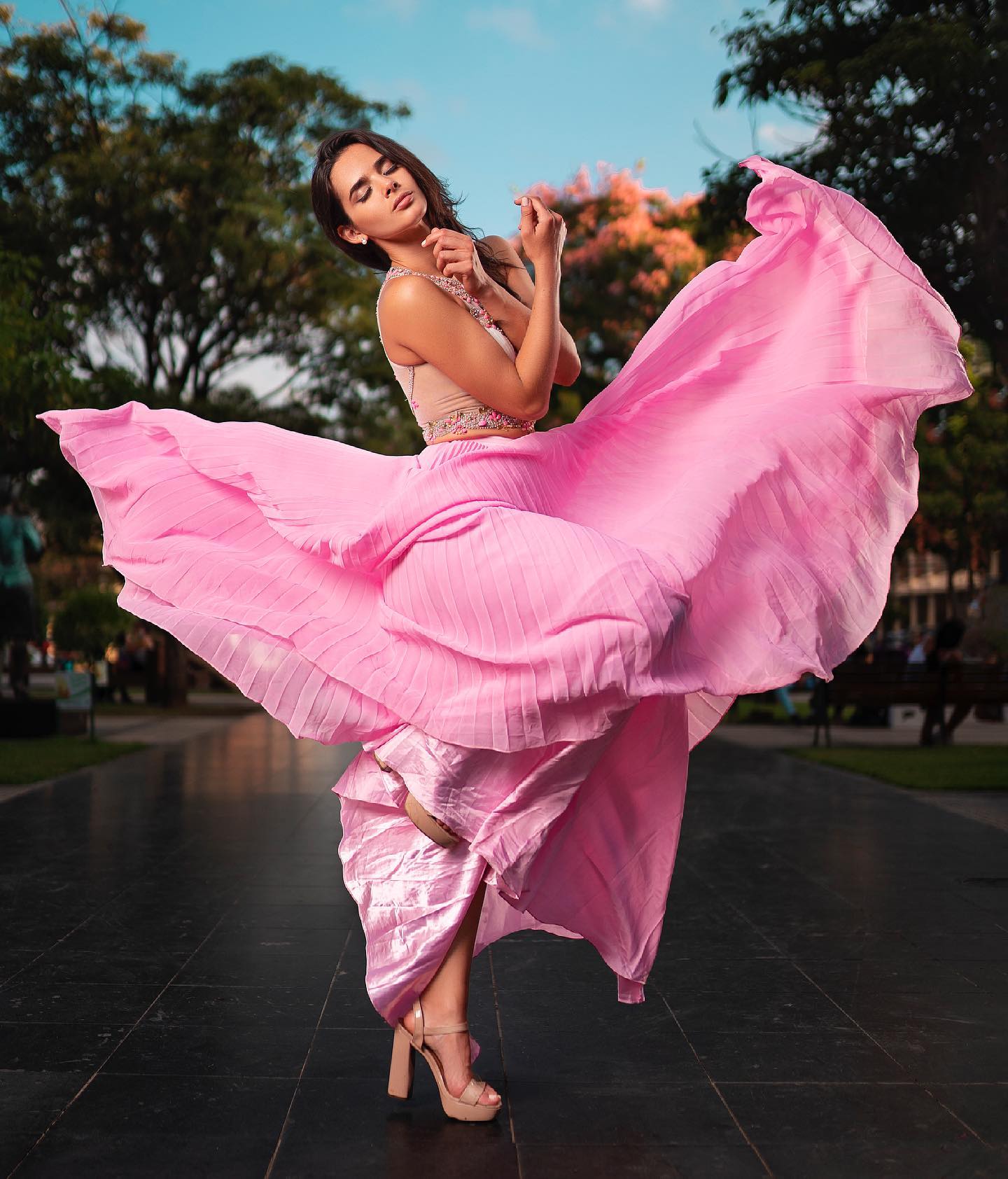 Romy Paz's feet