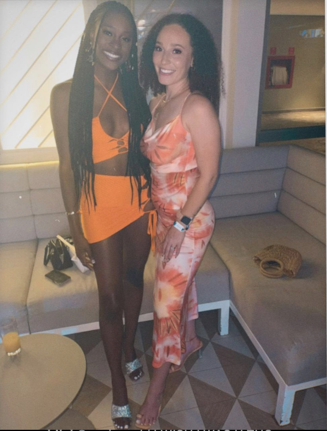 Rosemary Idisi's feet