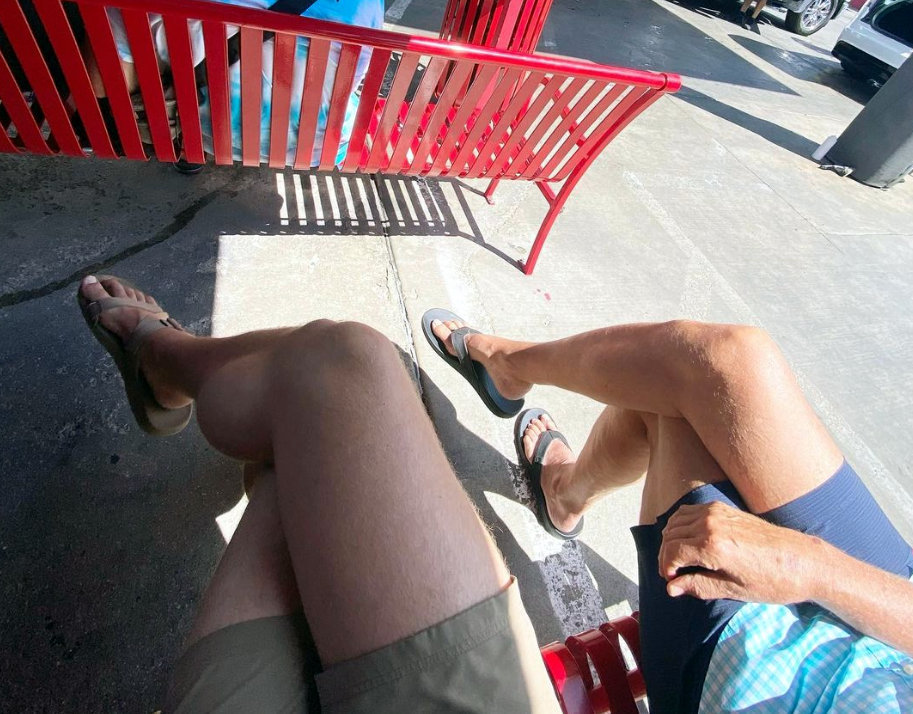 Ross Kimballs Feet