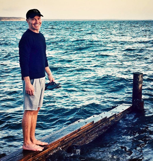 Rusty Mowery's feet