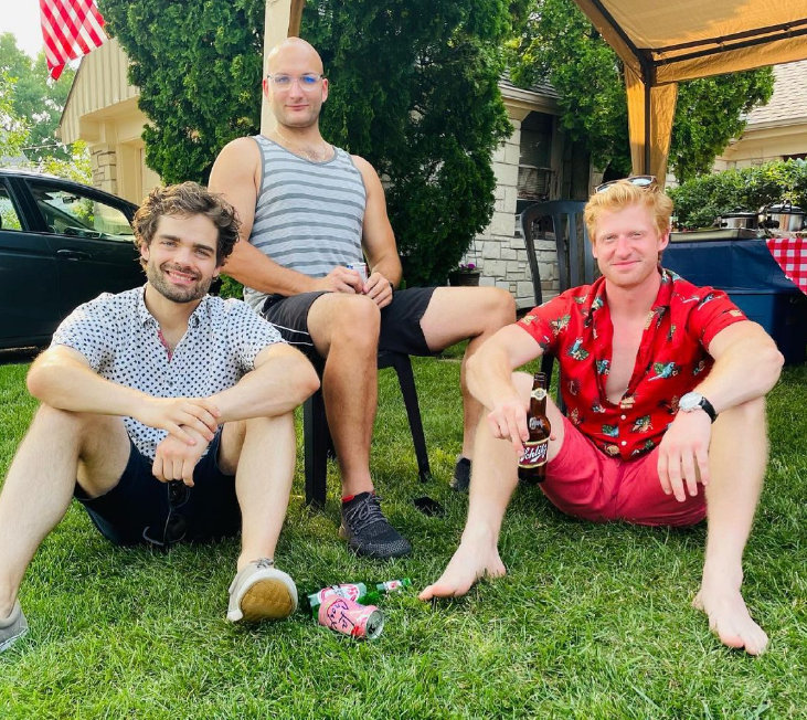 Ryland Brickson Cole Tews's feet