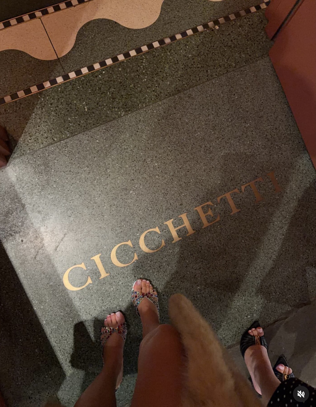 Saffron Barker's feet
