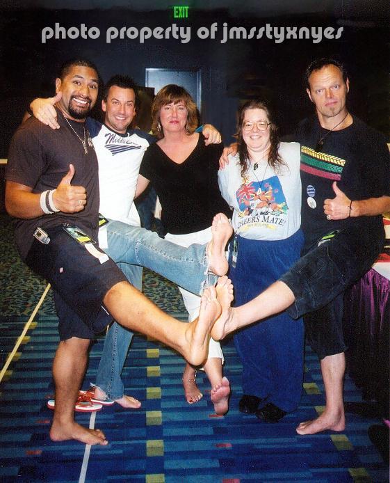 Sala Baker's feet