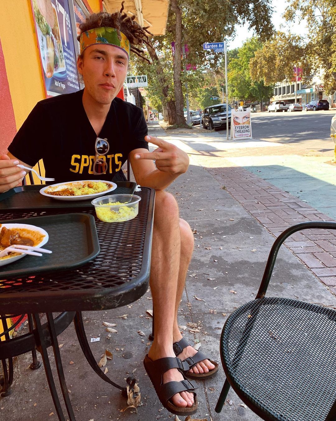 Sam Blehar's feet