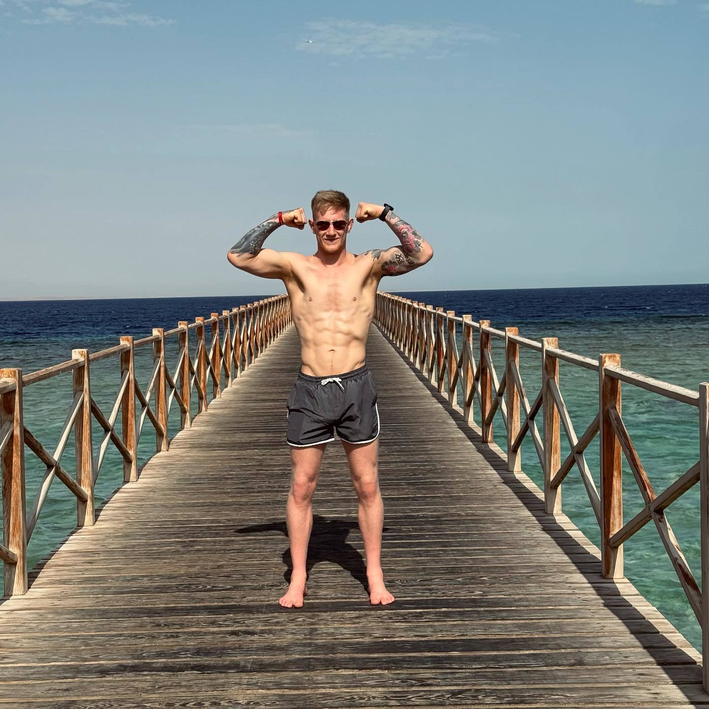 Sam Patterson's feet