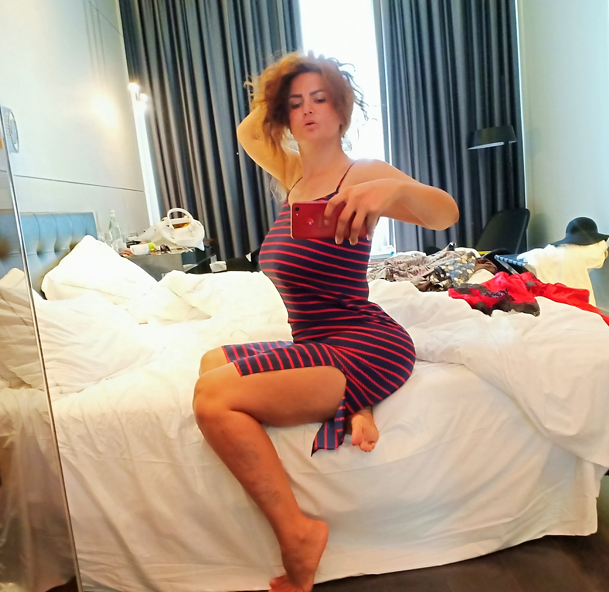 Sama El-Masri's feet