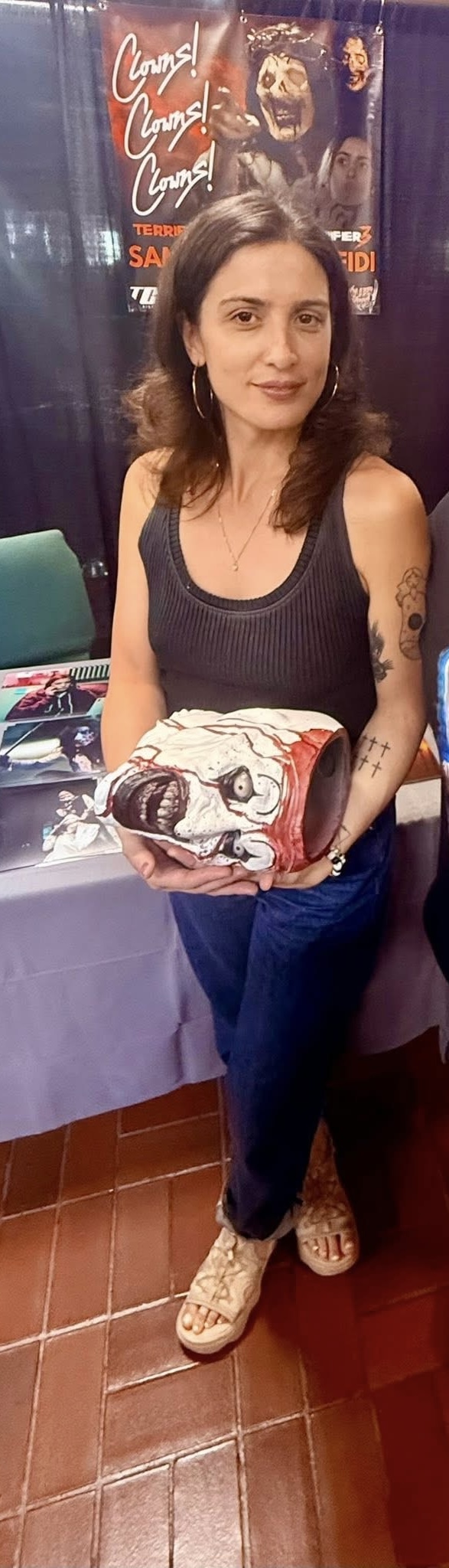 Samantha Scaffidi's feet